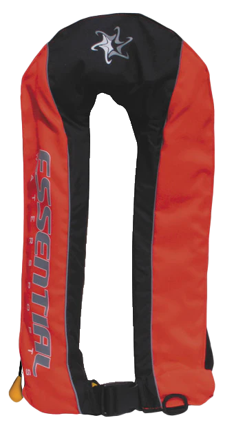 Essential Deluxe Manual Inflatable Jacket Red » ovesco